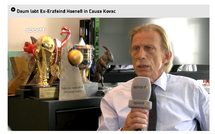 Sport 1 berichtet, daß Kovac Marcel Daum holen will - DJK Viktoria ...